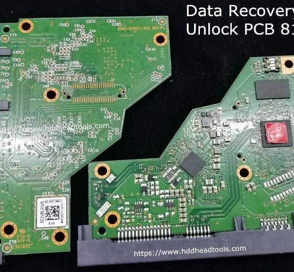WD 2060-810011 Data Recovery Unlock PCB