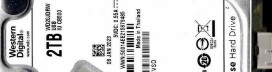 WD SMR HDD 810082 USB Hard Drives