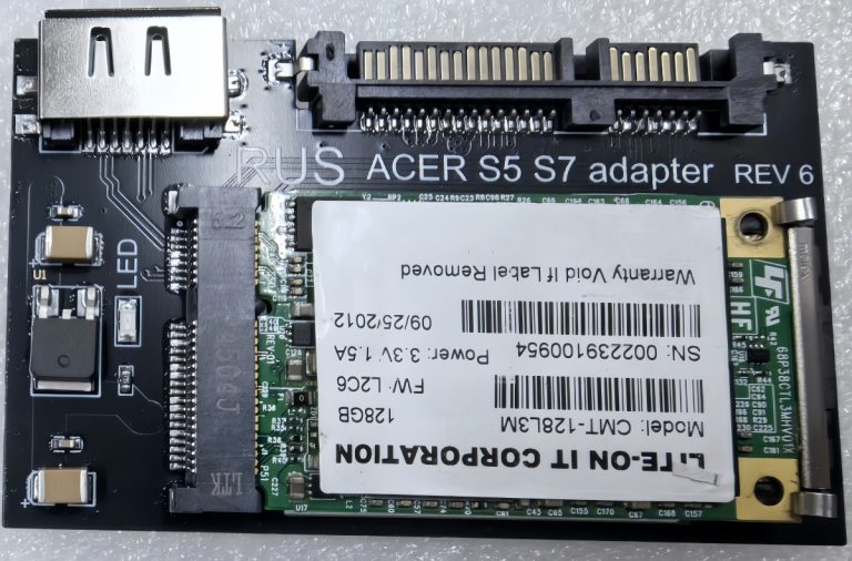 ACER S5 S7 Raid SSD Data Recovery Adapter Pro.